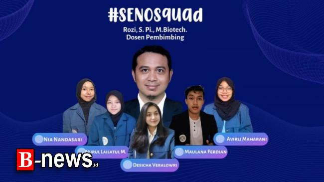 Ciptakan SENOSAN, Tim PKM-K FKp UNAIR Bawa Solusi Pencemaran Limbah Logam Berat